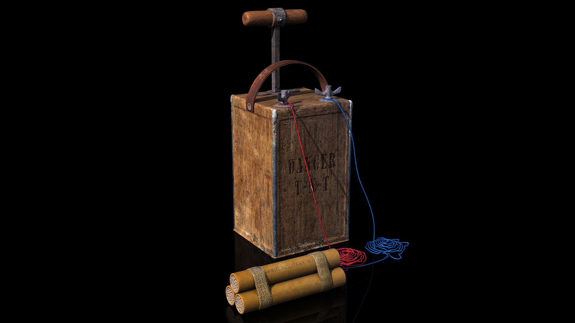 3D TNT Detonator - TurboSquid 2189402