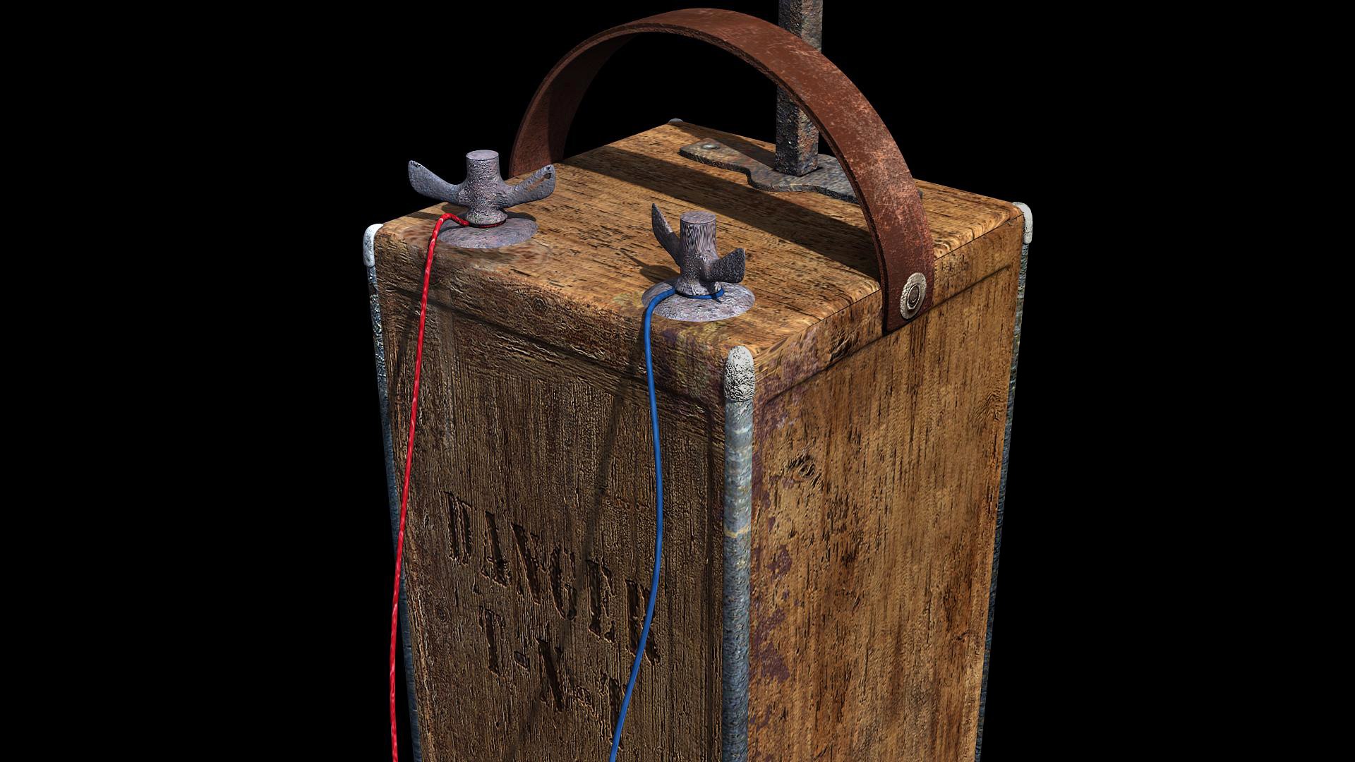 3D TNT Detonator - TurboSquid 2189402