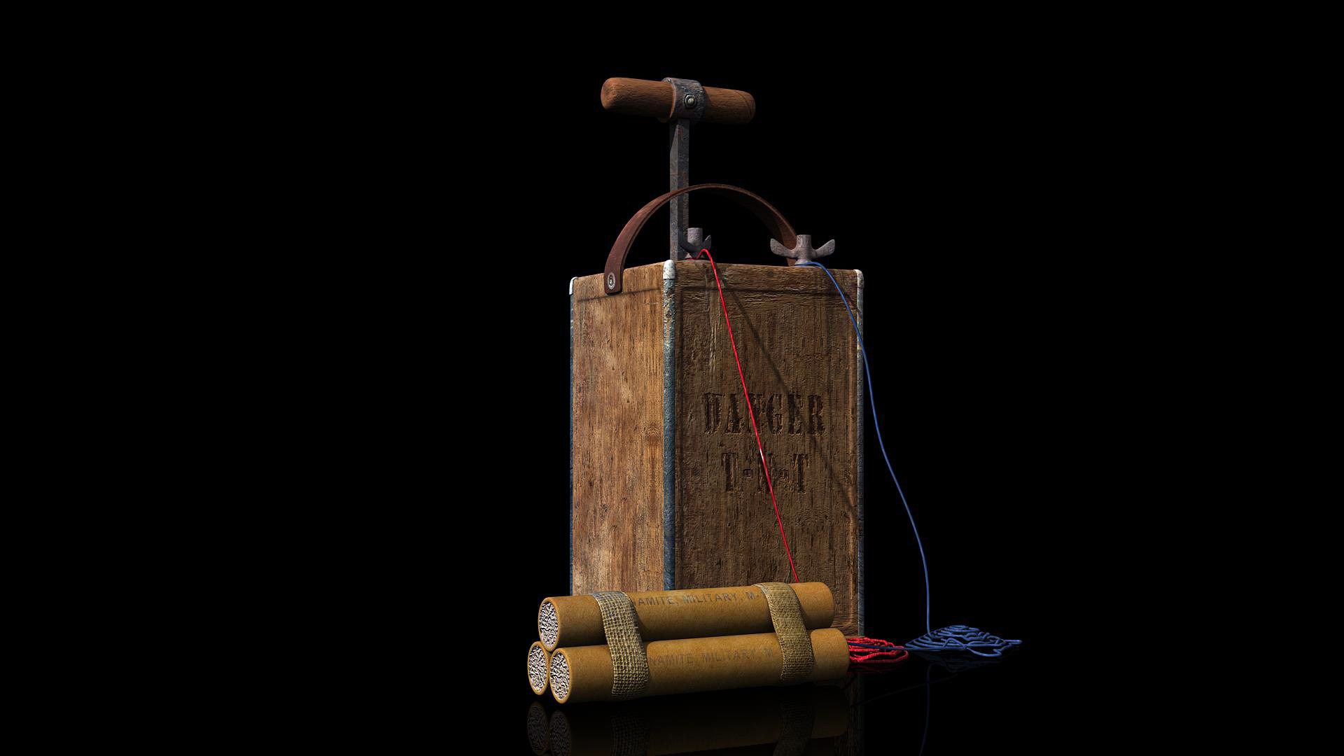 3D TNT Detonator - TurboSquid 2189402