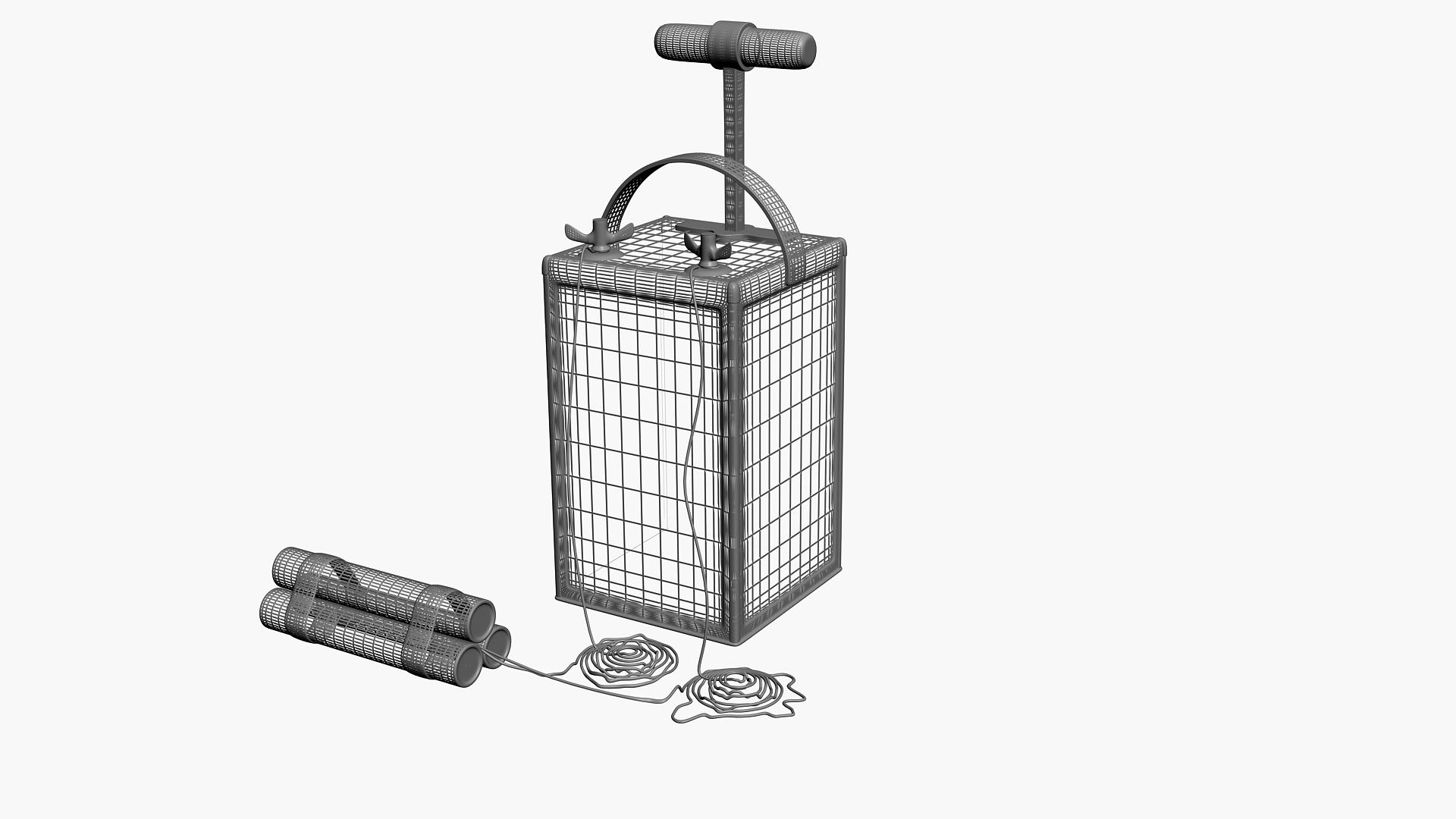 3D TNT Detonator - TurboSquid 2189402