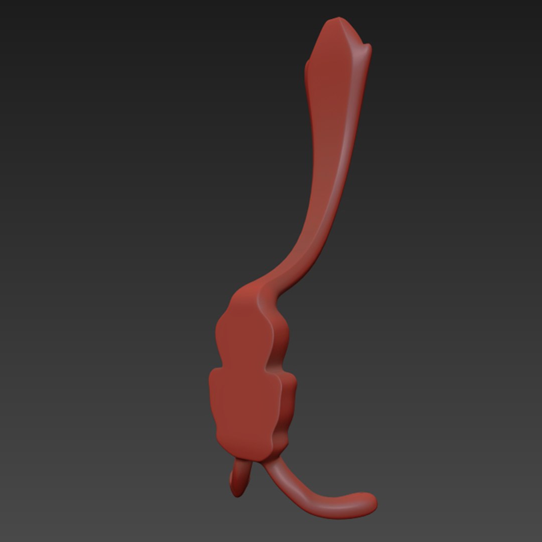 3d Hook Hanger Model