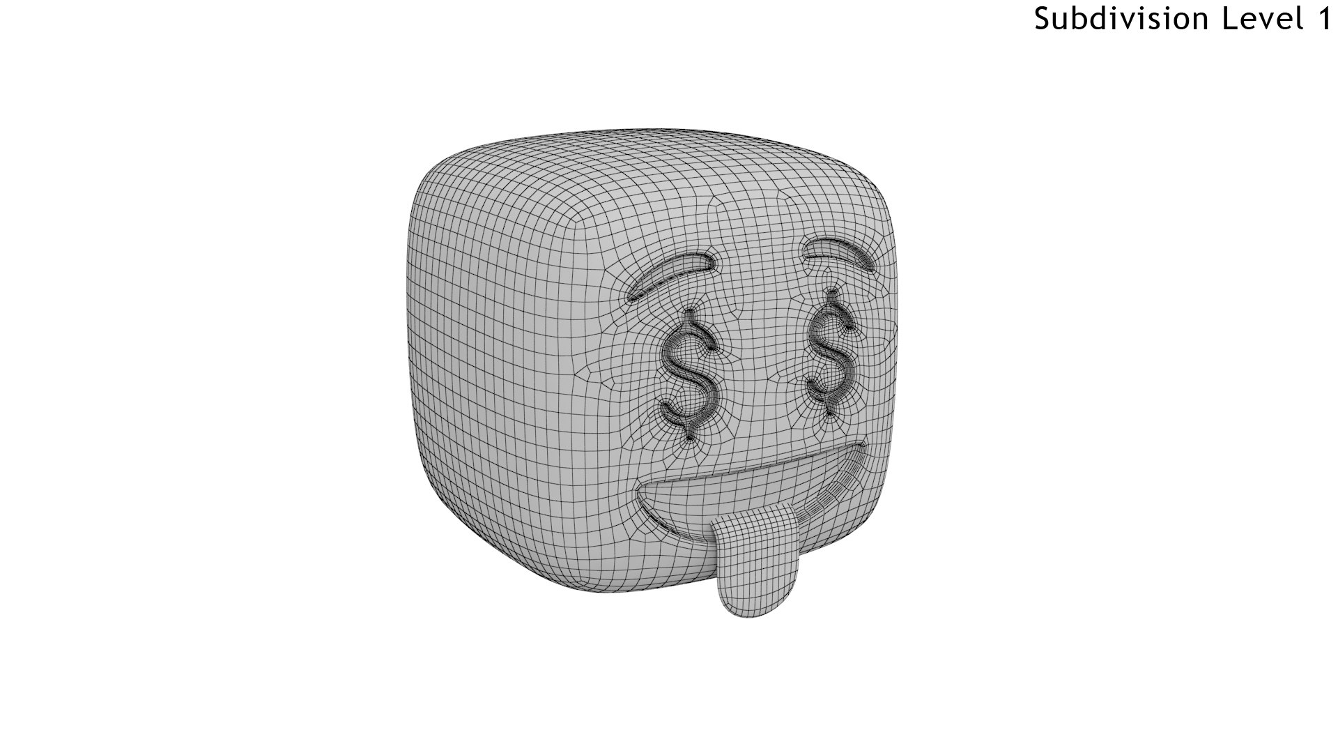 3D Smiley Face Emoji 39 Model - TurboSquid 2088095