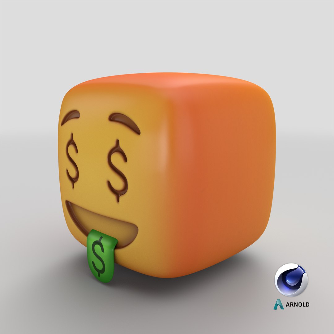 3D Smiley Face Emoji 39 Model - TurboSquid 2088095