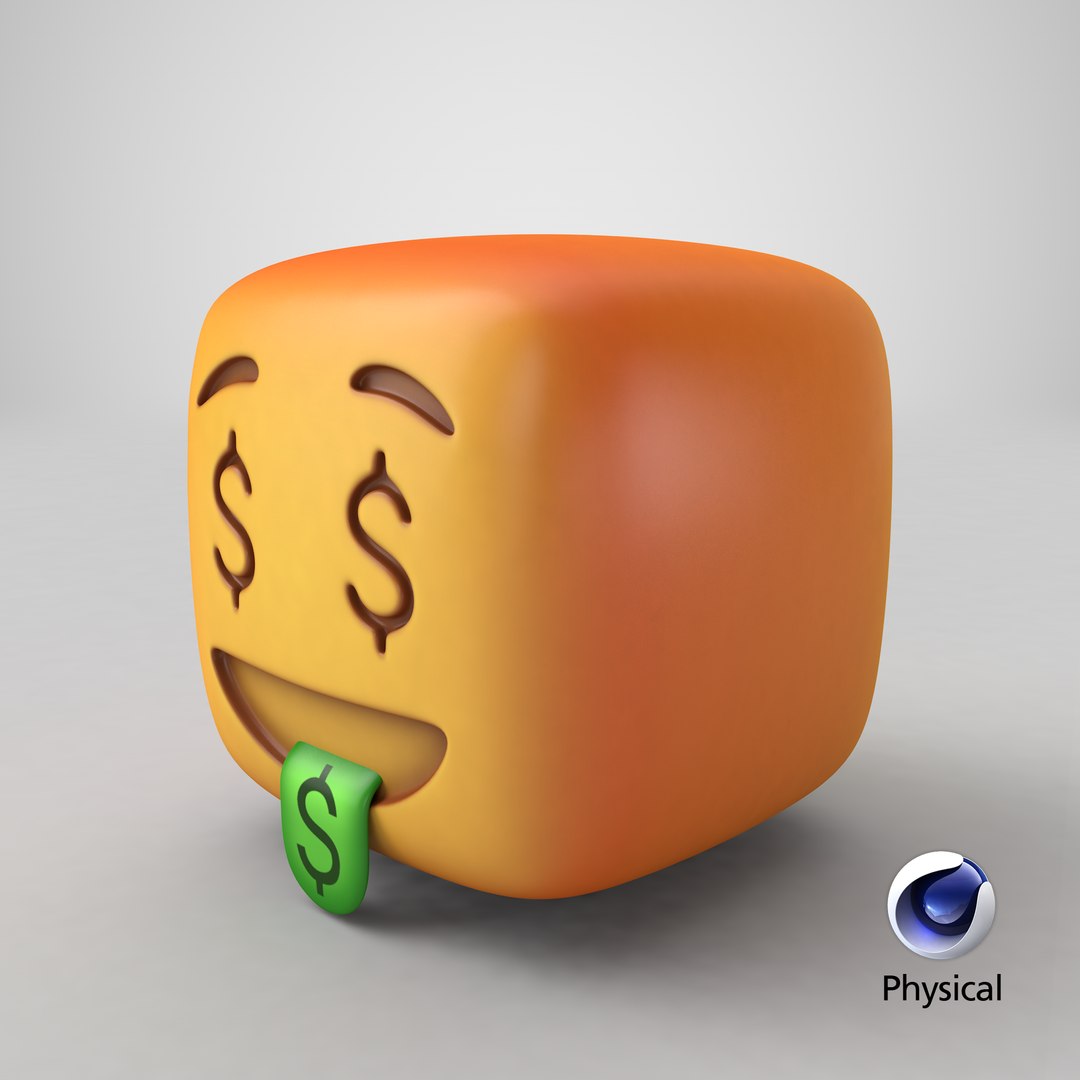 3D Smiley Face Emoji 39 Model - TurboSquid 2088095