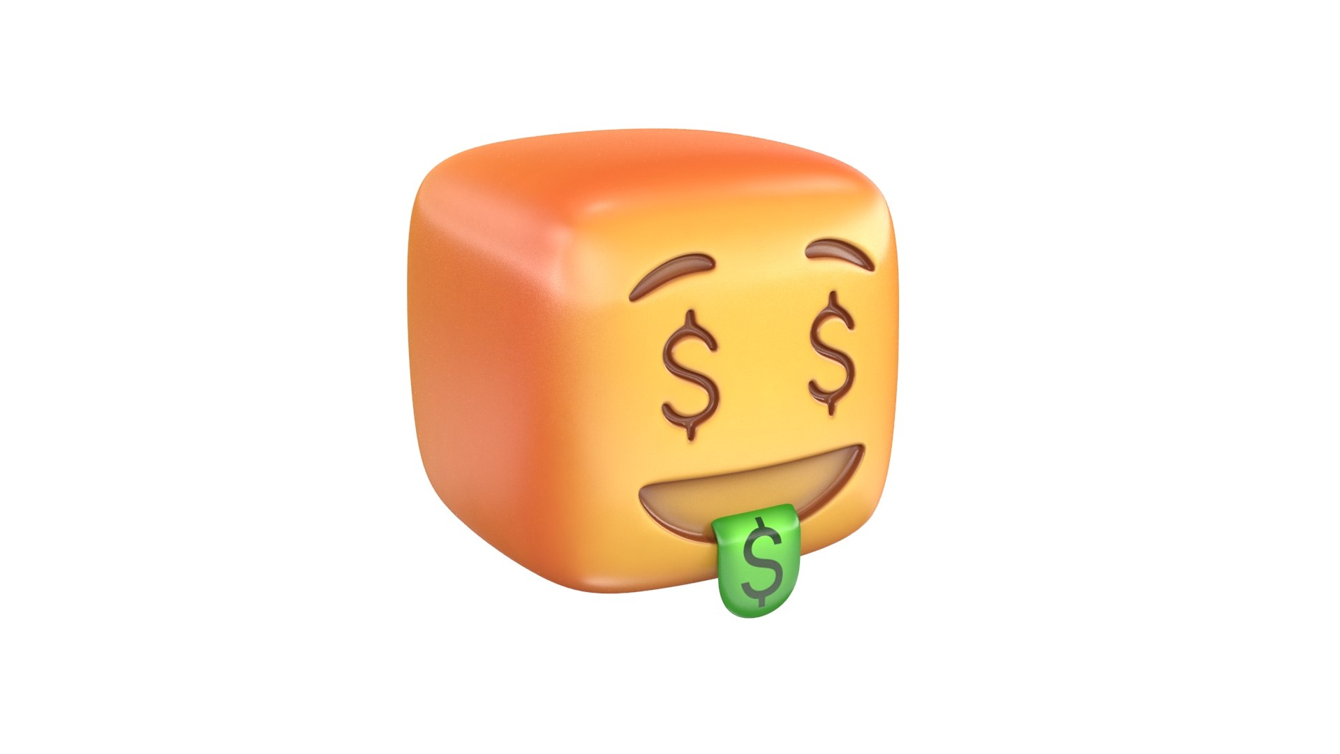 3D Smiley Face Emoji 39 Model - TurboSquid 2088095