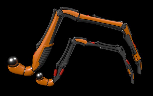 Robot Leg 3D 모델 - TurboSquid 2099935
