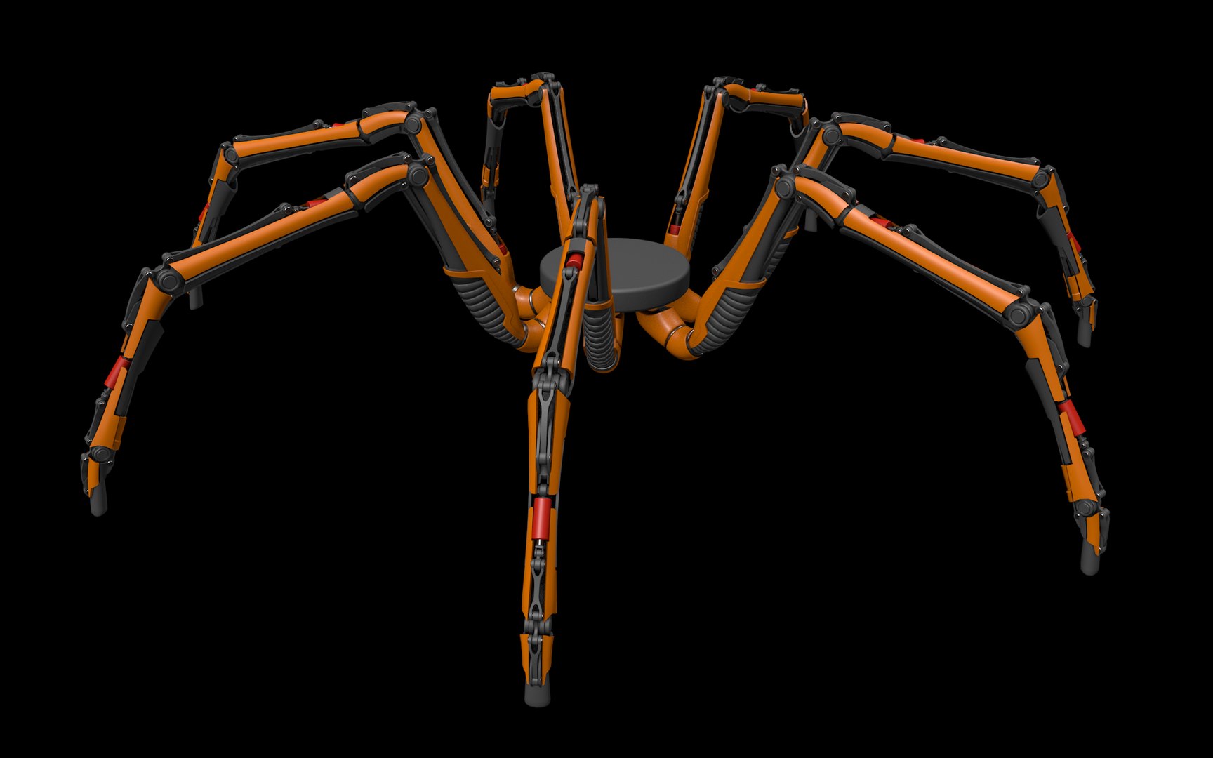 3d Robot Leg Model Turbosquid 2099935