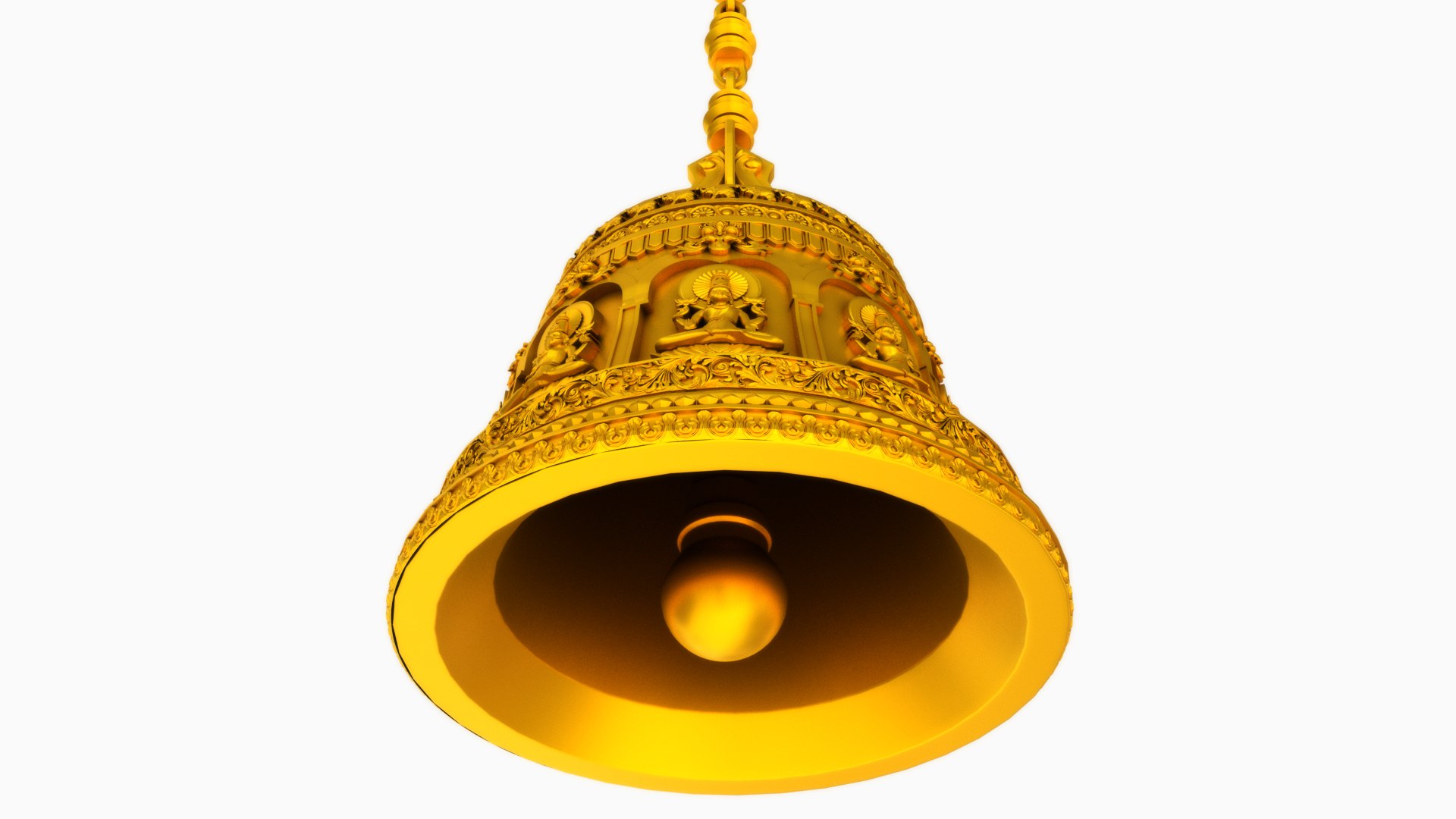 3D god lakshmi bell - TurboSquid 2180563