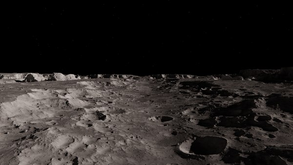 modelo 3d Superficie lunar fotorrealista - TurboSquid 1984037