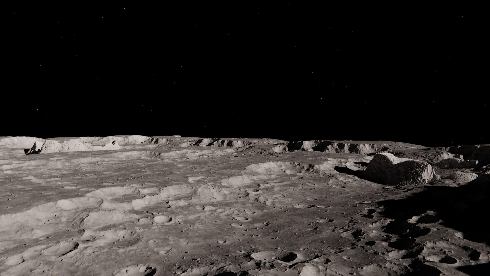 3D Photorealistic Moon Surface Model - TurboSquid 1984037