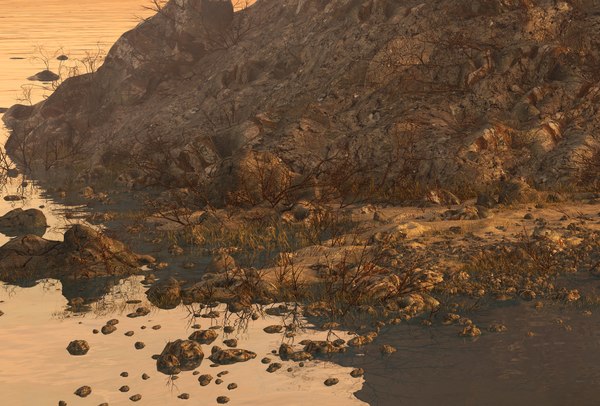 ファンタジーシティキャッスルアイランド3Dモデル - TurboSquid 1723409