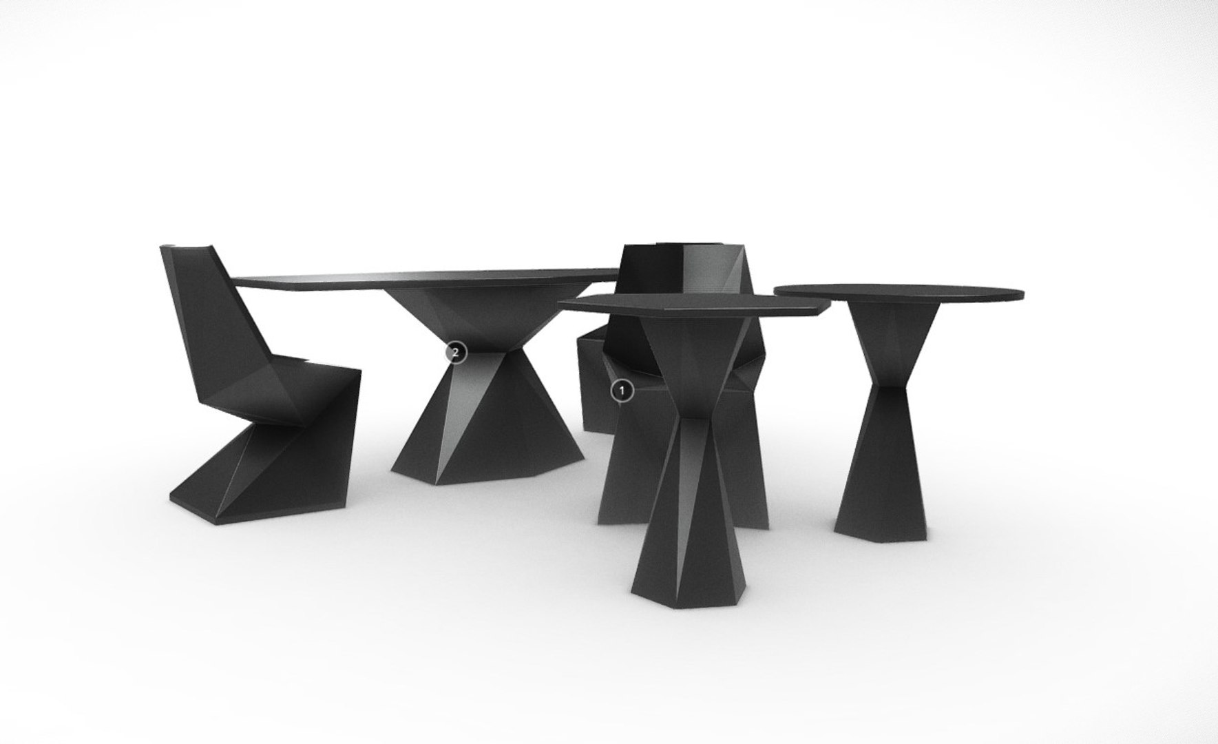 3D vertex set - TurboSquid 1599323