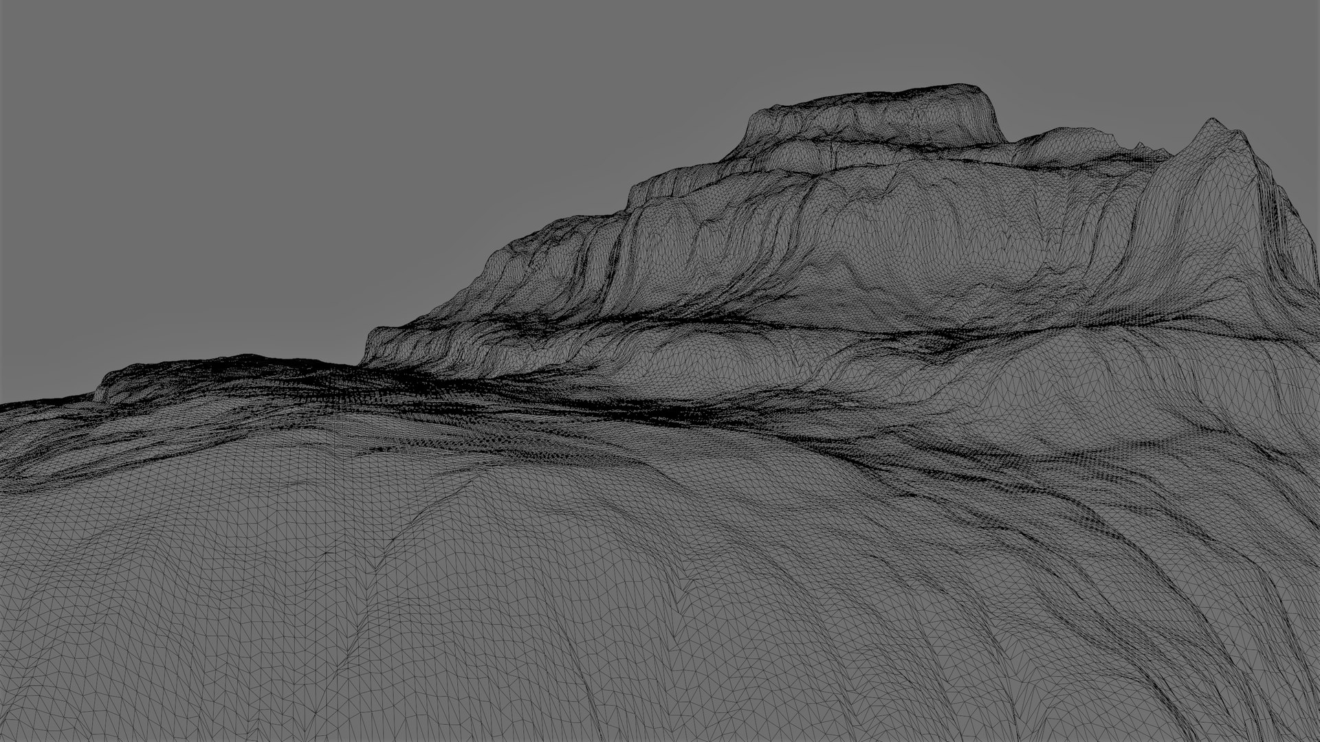 3D 8K Detailed Cliff Landscape - TurboSquid 1809186