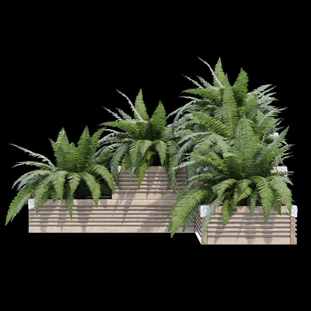 3D Corner Tiered - TurboSquid 1932244