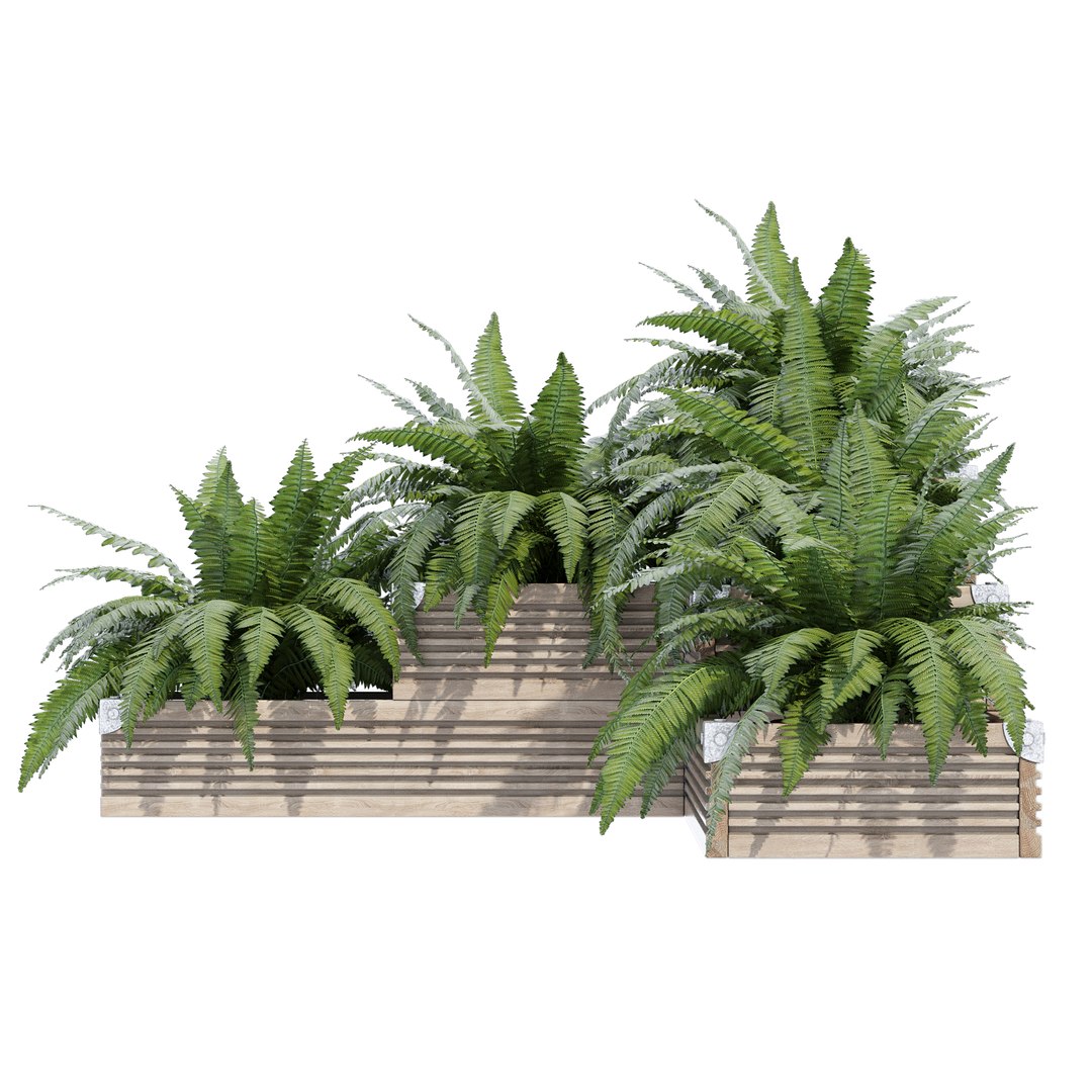 3D Corner Tiered - TurboSquid 1932244