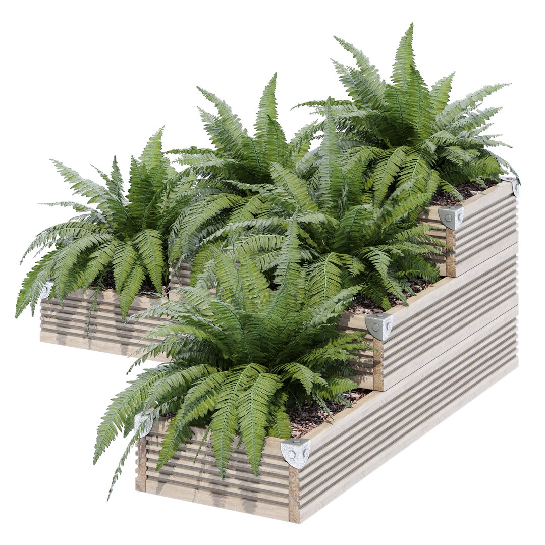3D Corner Tiered - TurboSquid 1932244