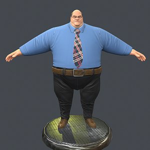 Characters Fat 3D Models for Download | TurboSquid