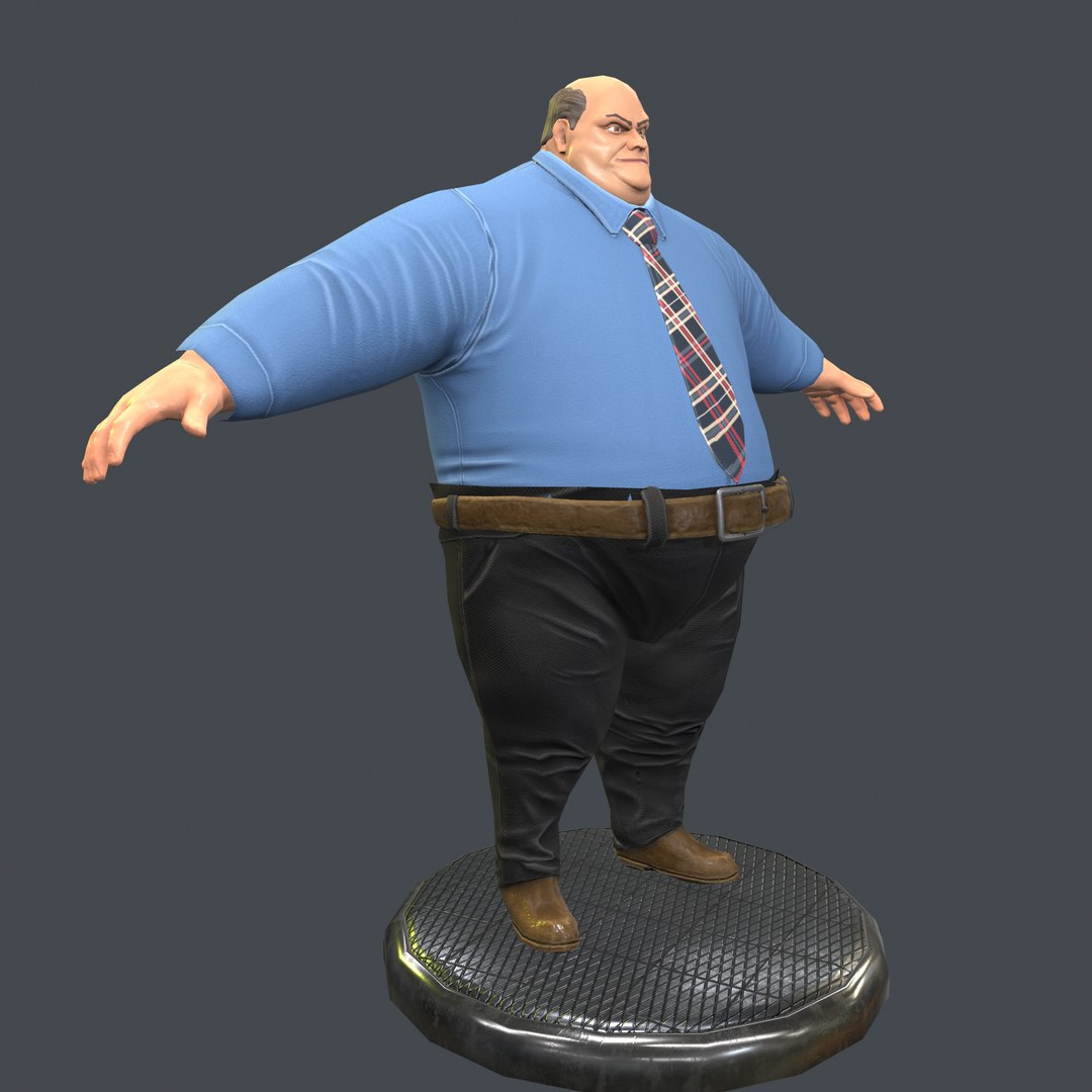 Fat 3D - TurboSquid 1275122