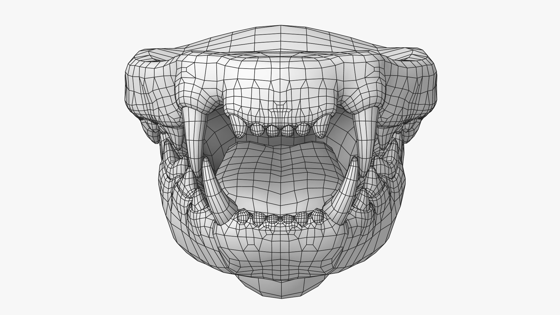 3D Realistic Cat Mouth Model - TurboSquid 1437282