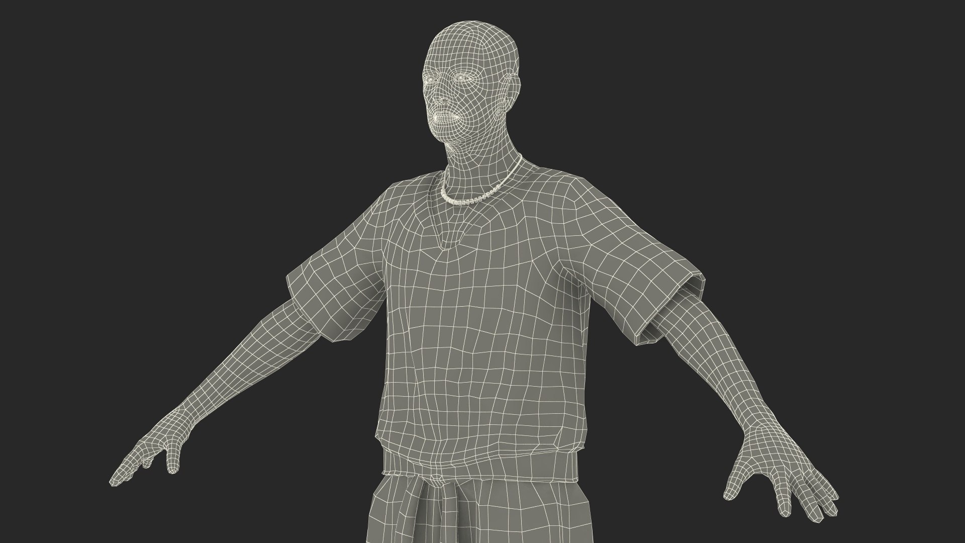 3D Model Ancient Priest Rigged For Maya - TurboSquid 2279009