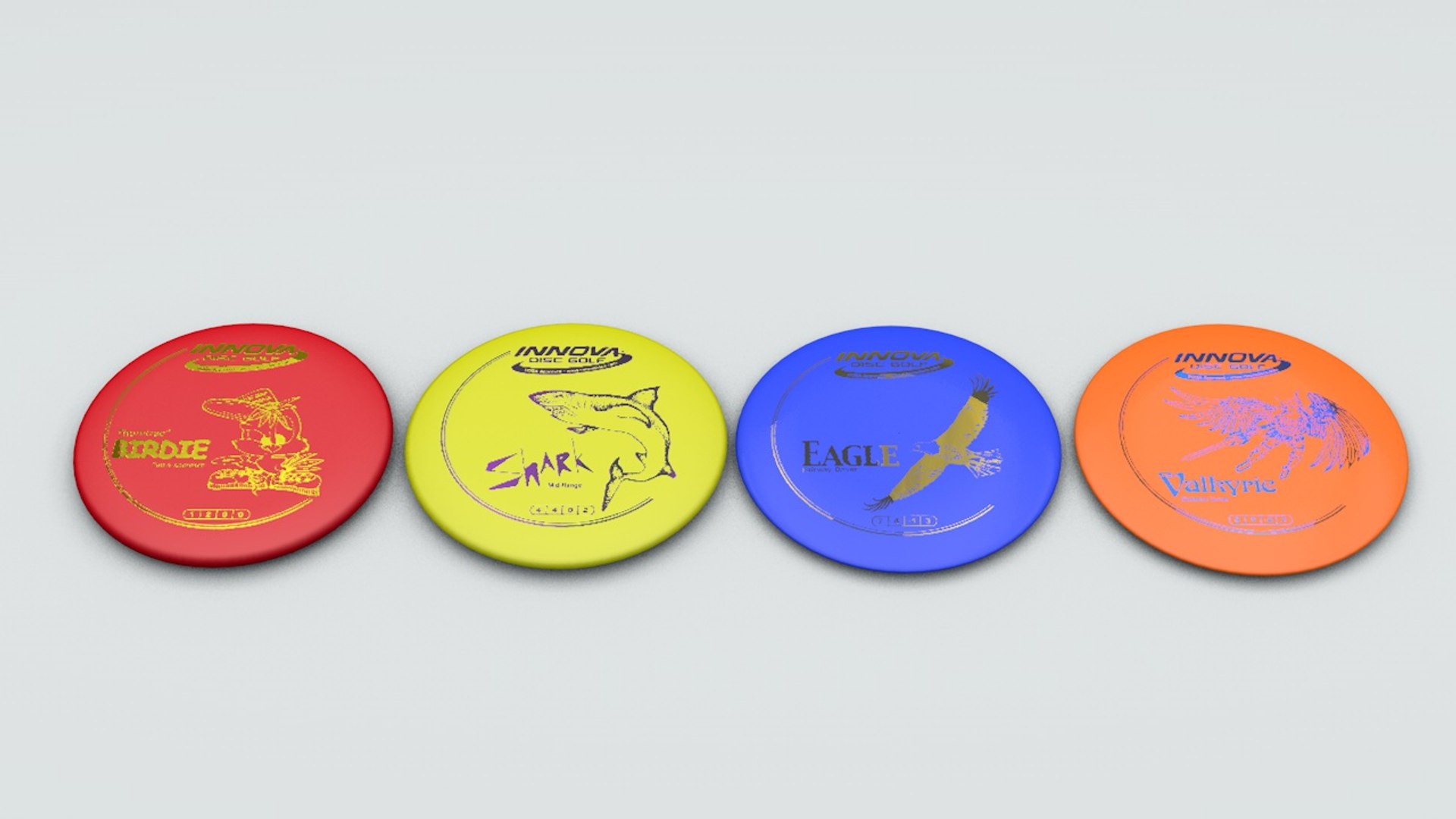 Innova Disc Frisbees C4d
