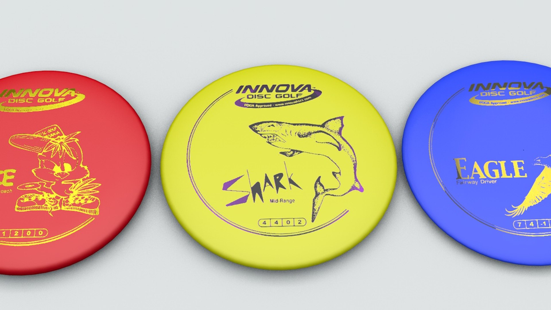 Innova Disc Frisbees C4d