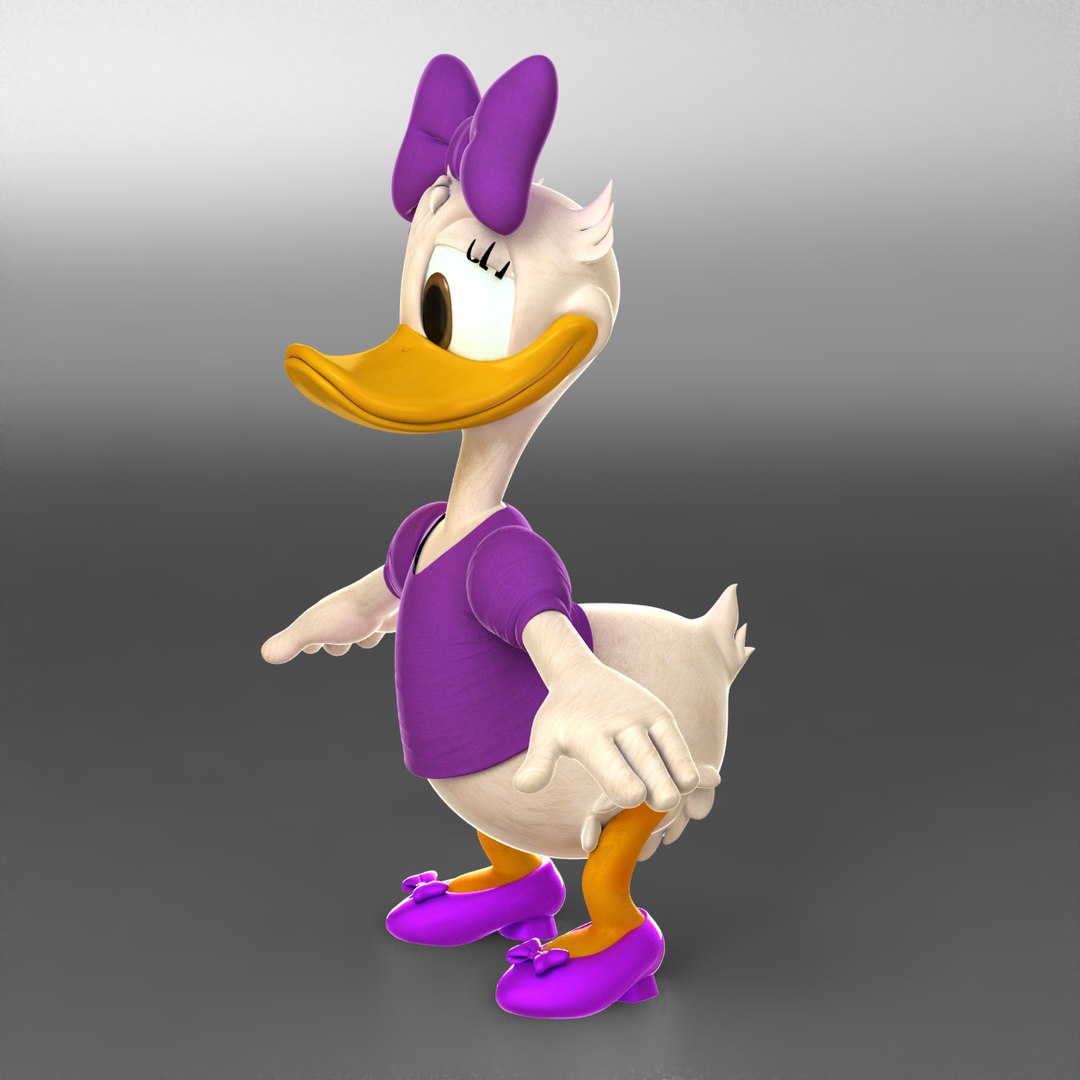 Daisy Duck 3D - TurboSquid 1179405