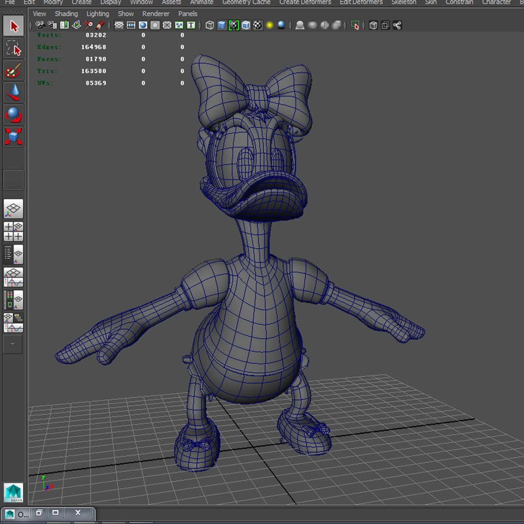 Daisy Duck 3D - TurboSquid 1179405