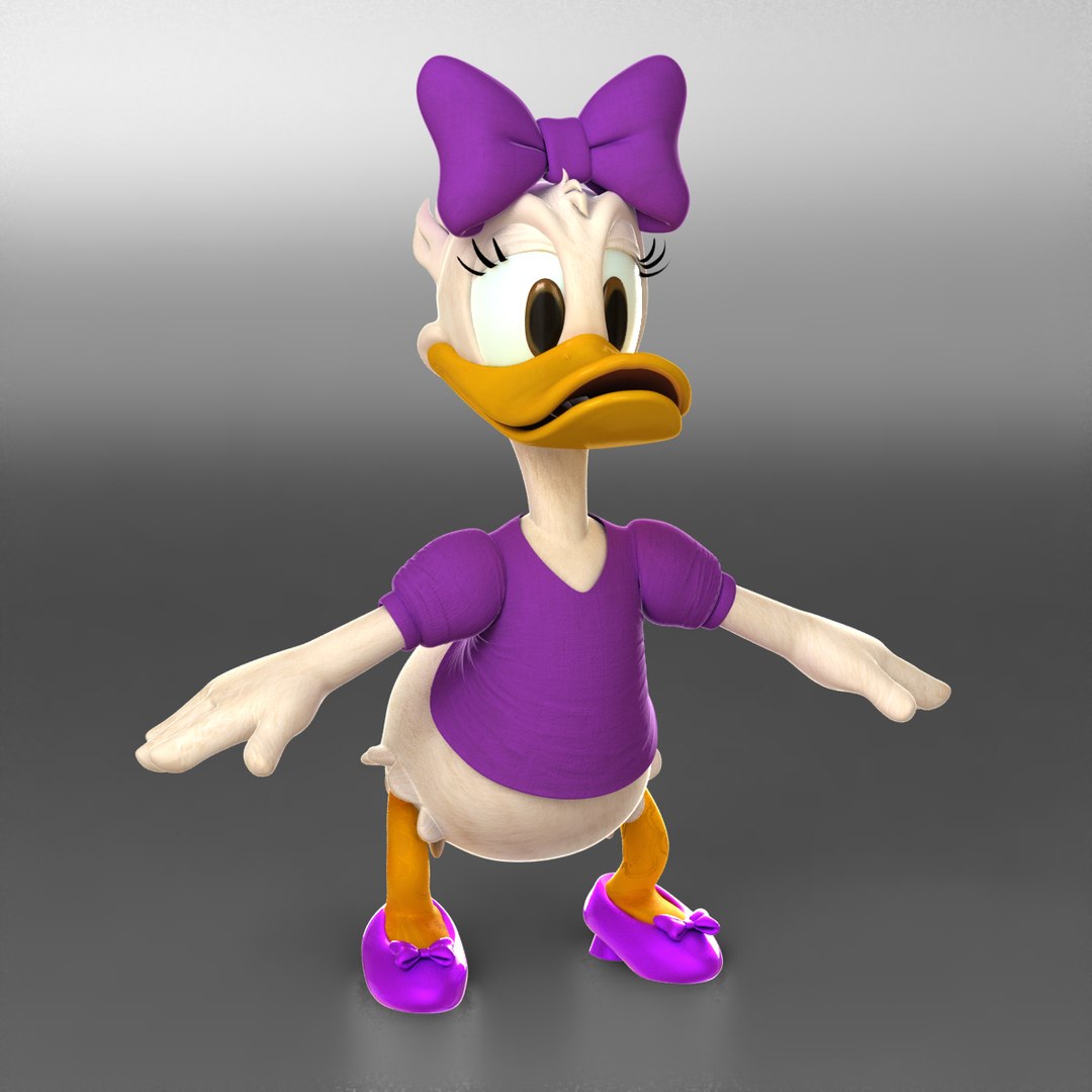 Daisy Duck 3D - TurboSquid 1179405