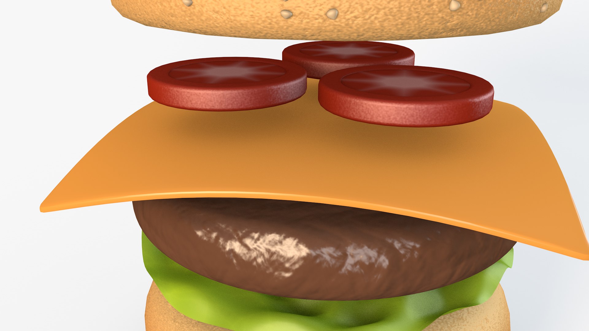 Animated Burger 3D - TurboSquid 2347153
