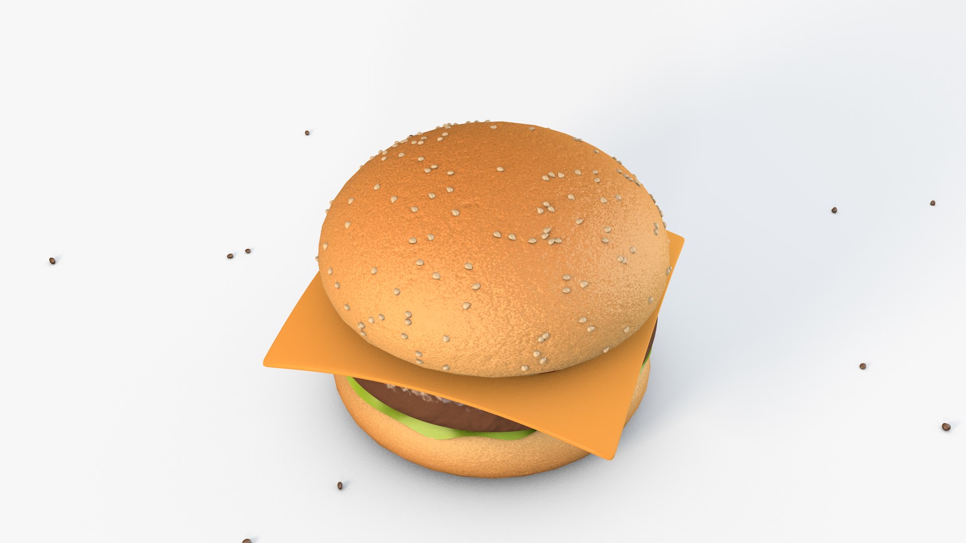 Animated Burger 3D - TurboSquid 2347153