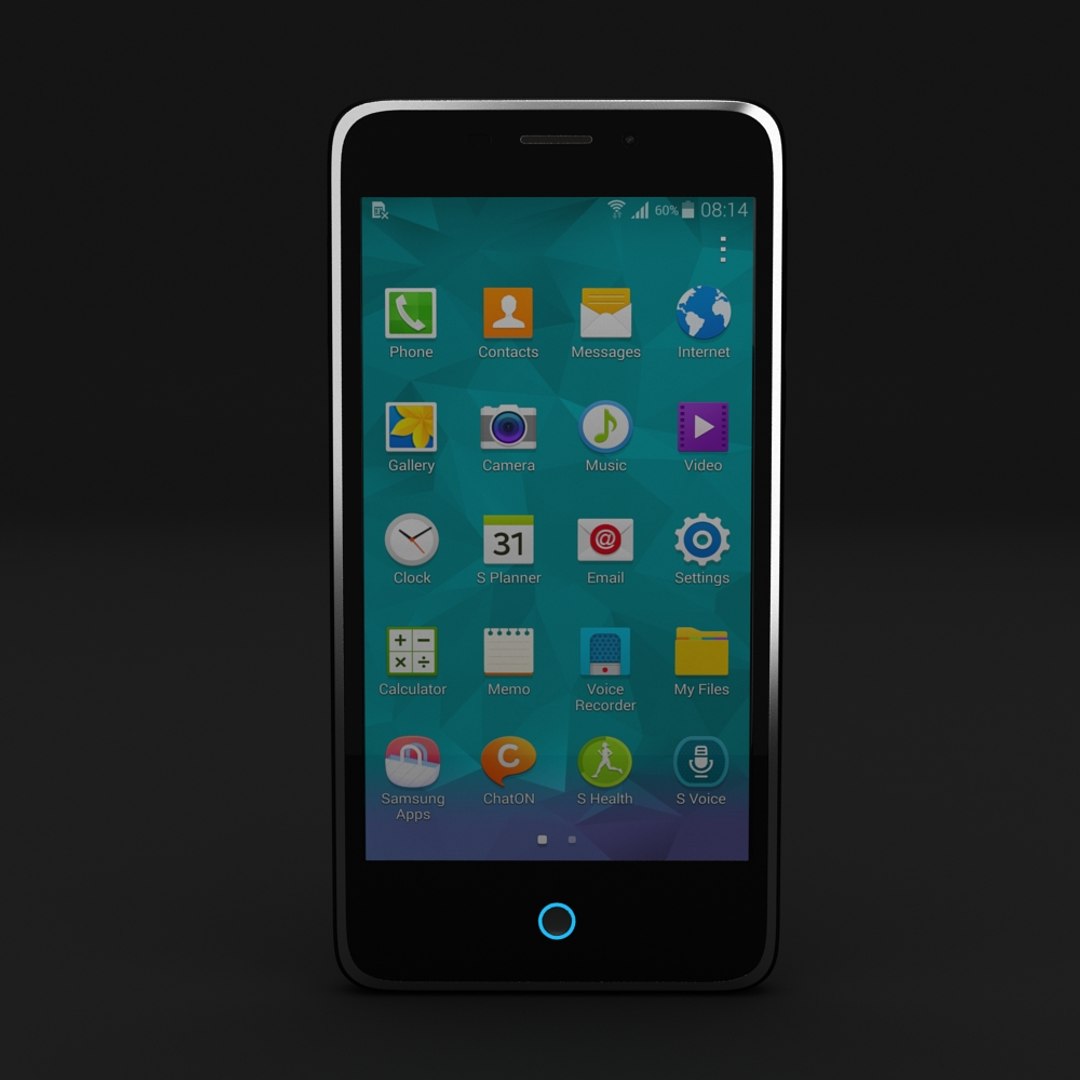 mobile phone dummy 3d model