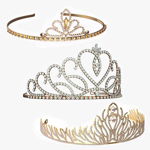 3D Tiara Models - Browse & Download Formats - TurboSquid
