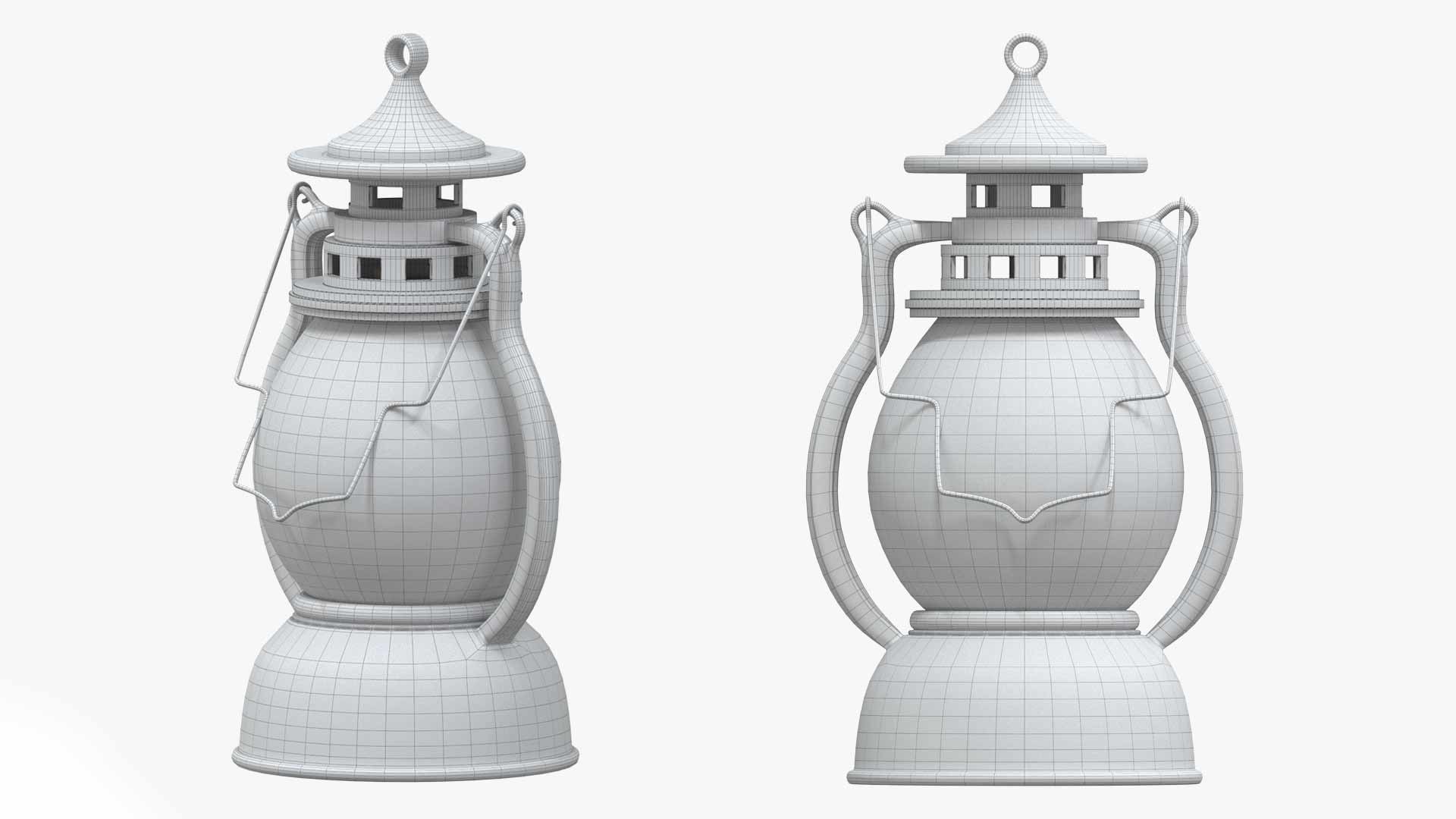 Old Lantern 3D Model - TurboSquid 1870524