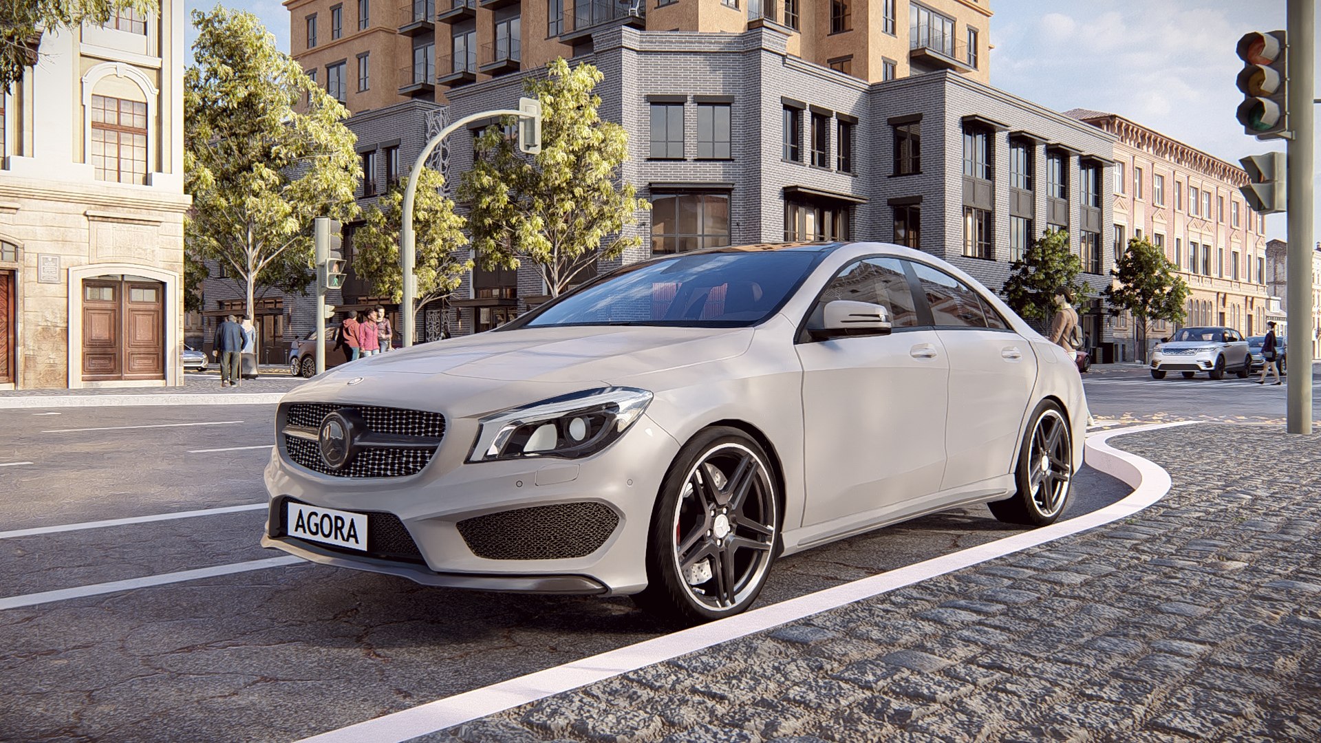 3D High-Quality Car - Mercedes CLA model - TurboSquid 2174196
