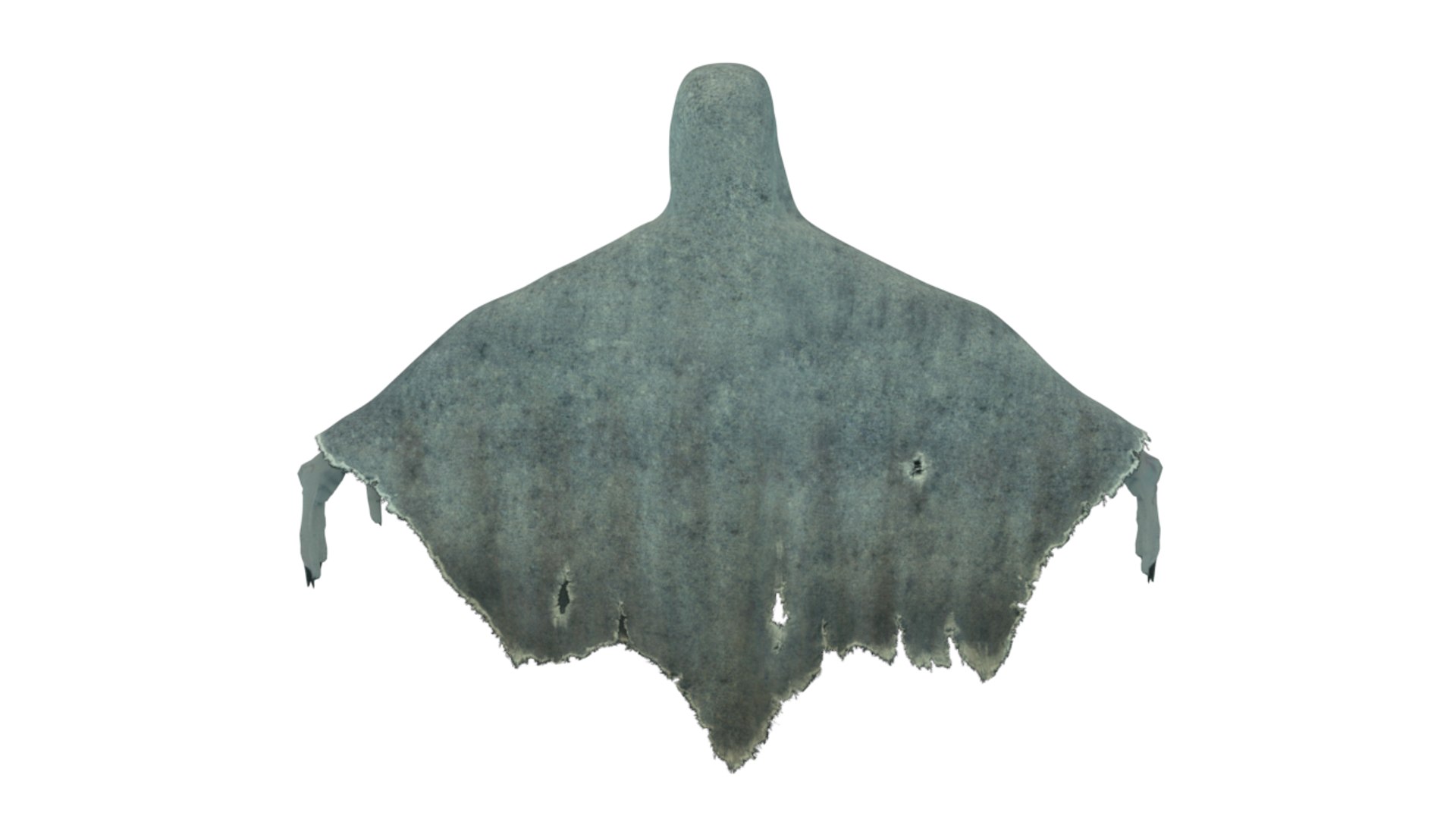 3D shrouded creature rigged character - TurboSquid 1390807