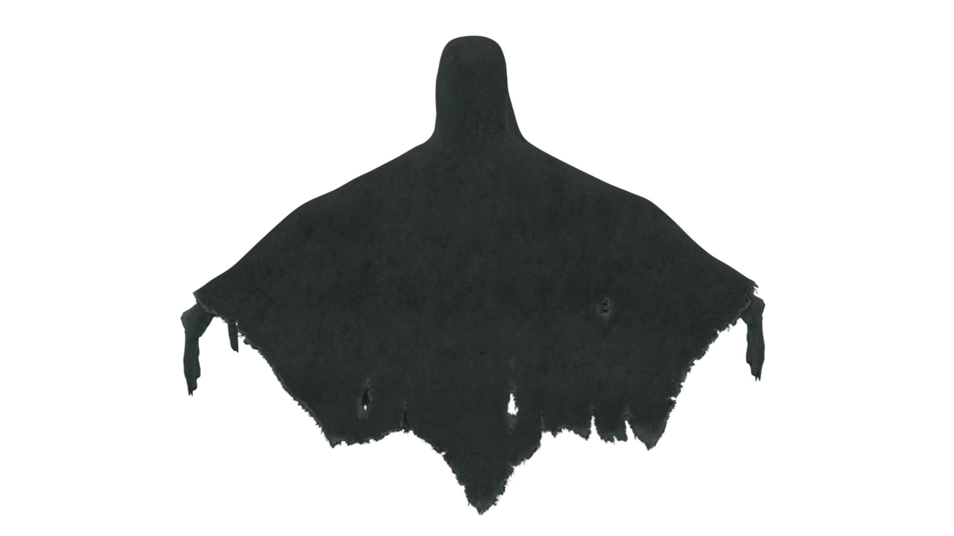 3D shrouded creature rigged character - TurboSquid 1390807