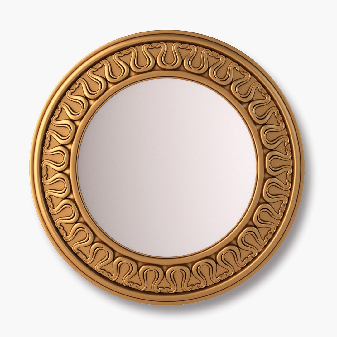 3d Model Classic Mirrror 1