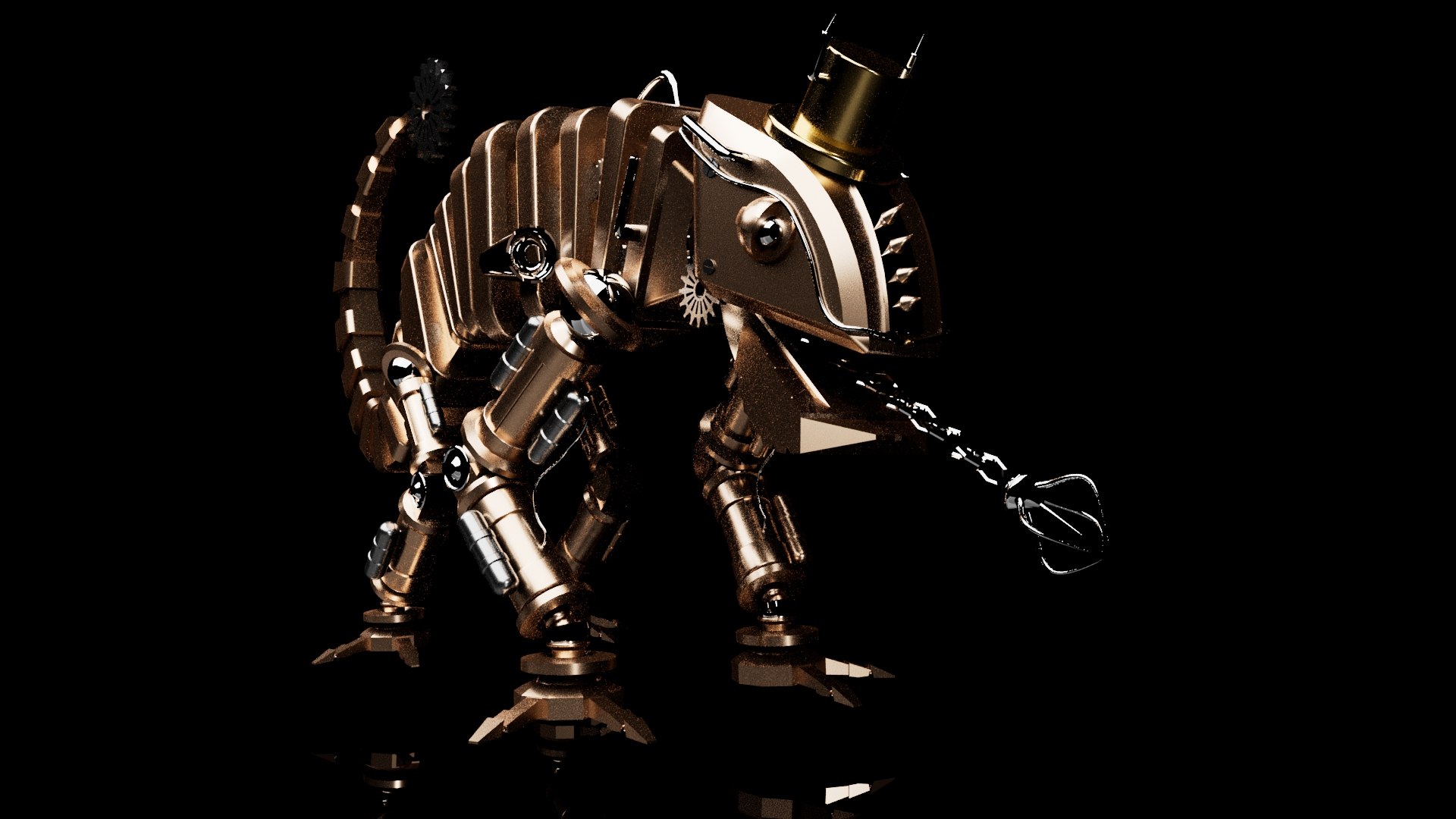 Chameleon Robot Model - TurboSquid 1817207