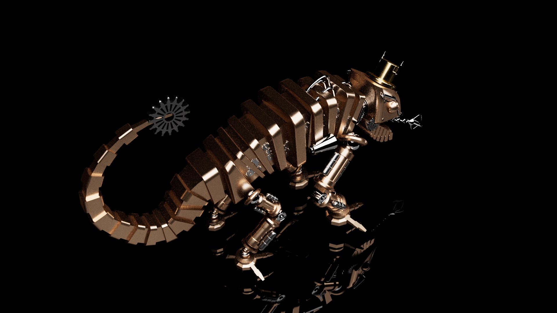 Chameleon Robot Model - TurboSquid 1817207