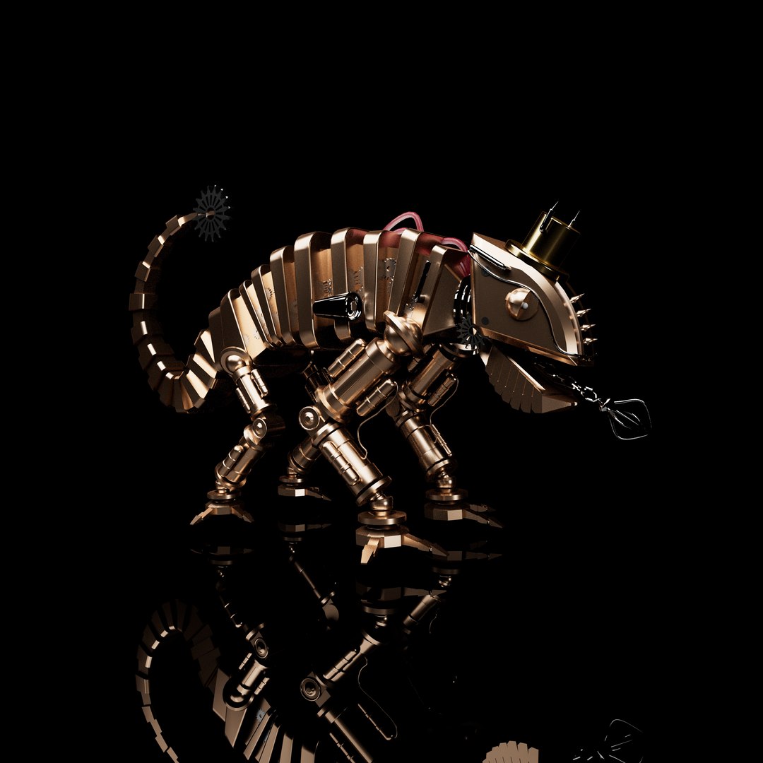 Chameleon Robot Model - TurboSquid 1817207