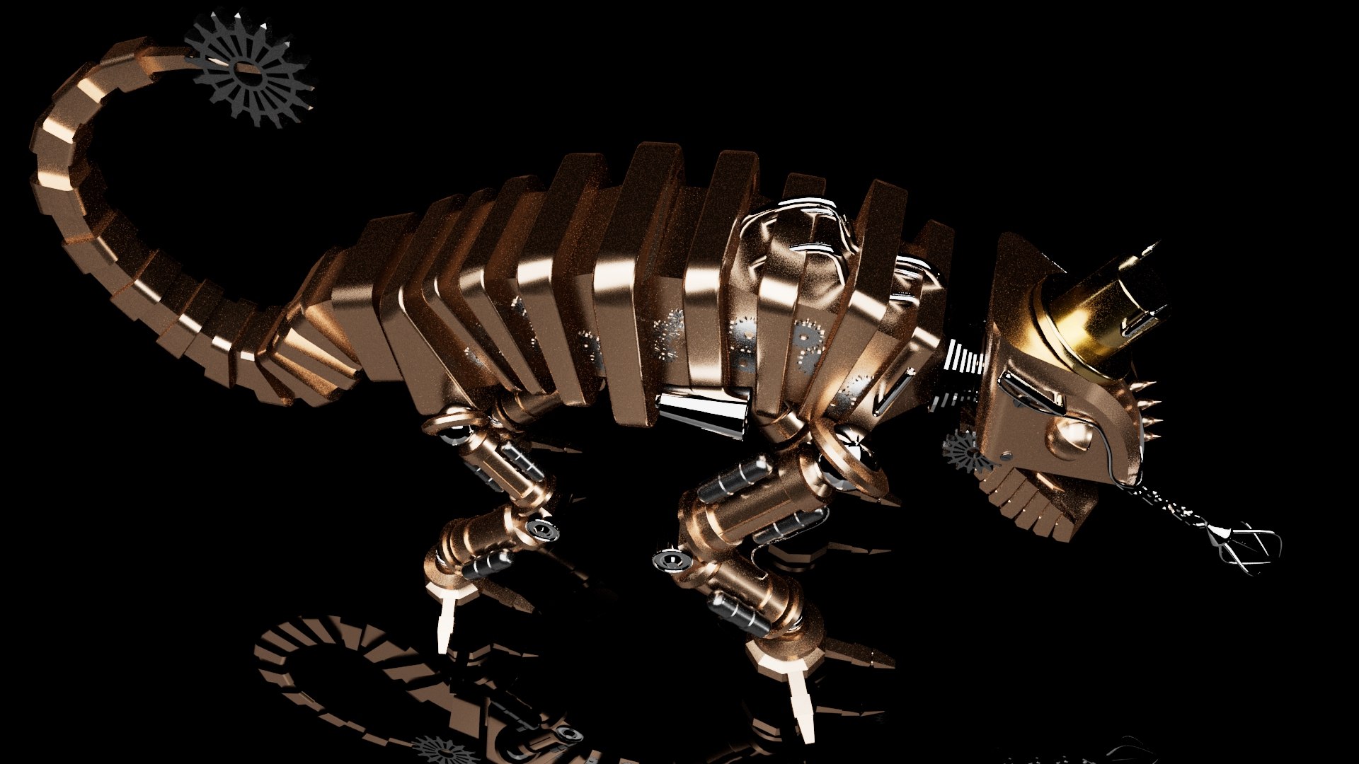 Chameleon Robot Model - TurboSquid 1817207