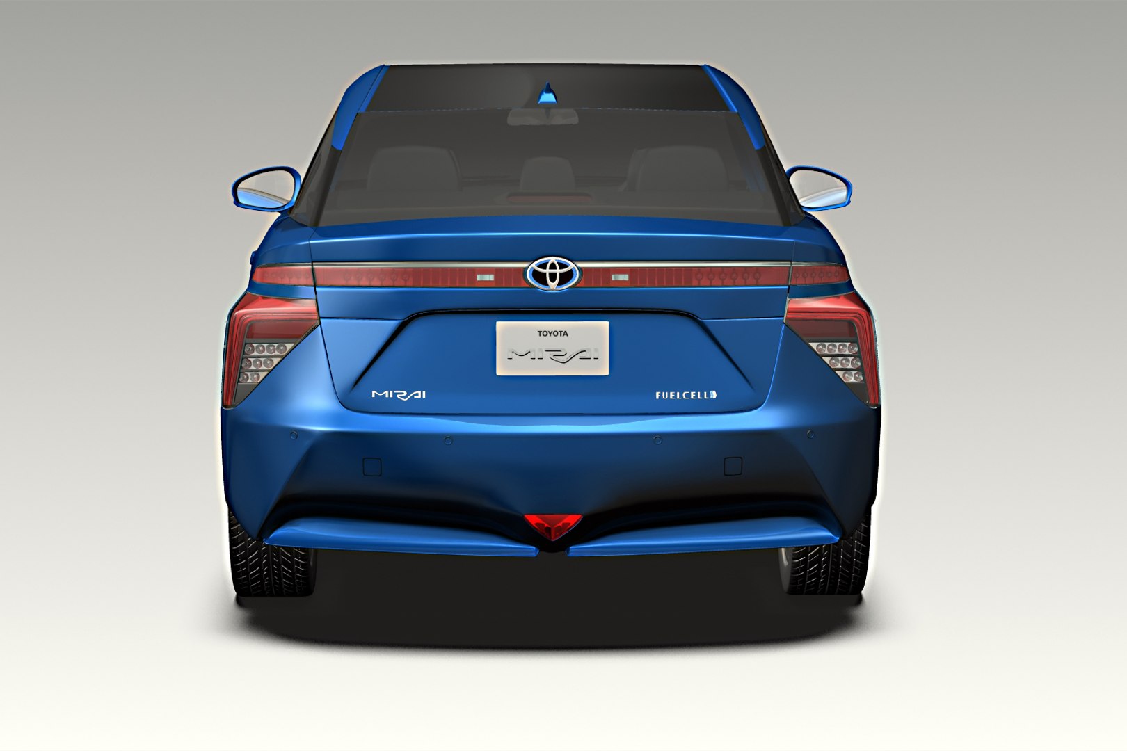 3d toyota mirai