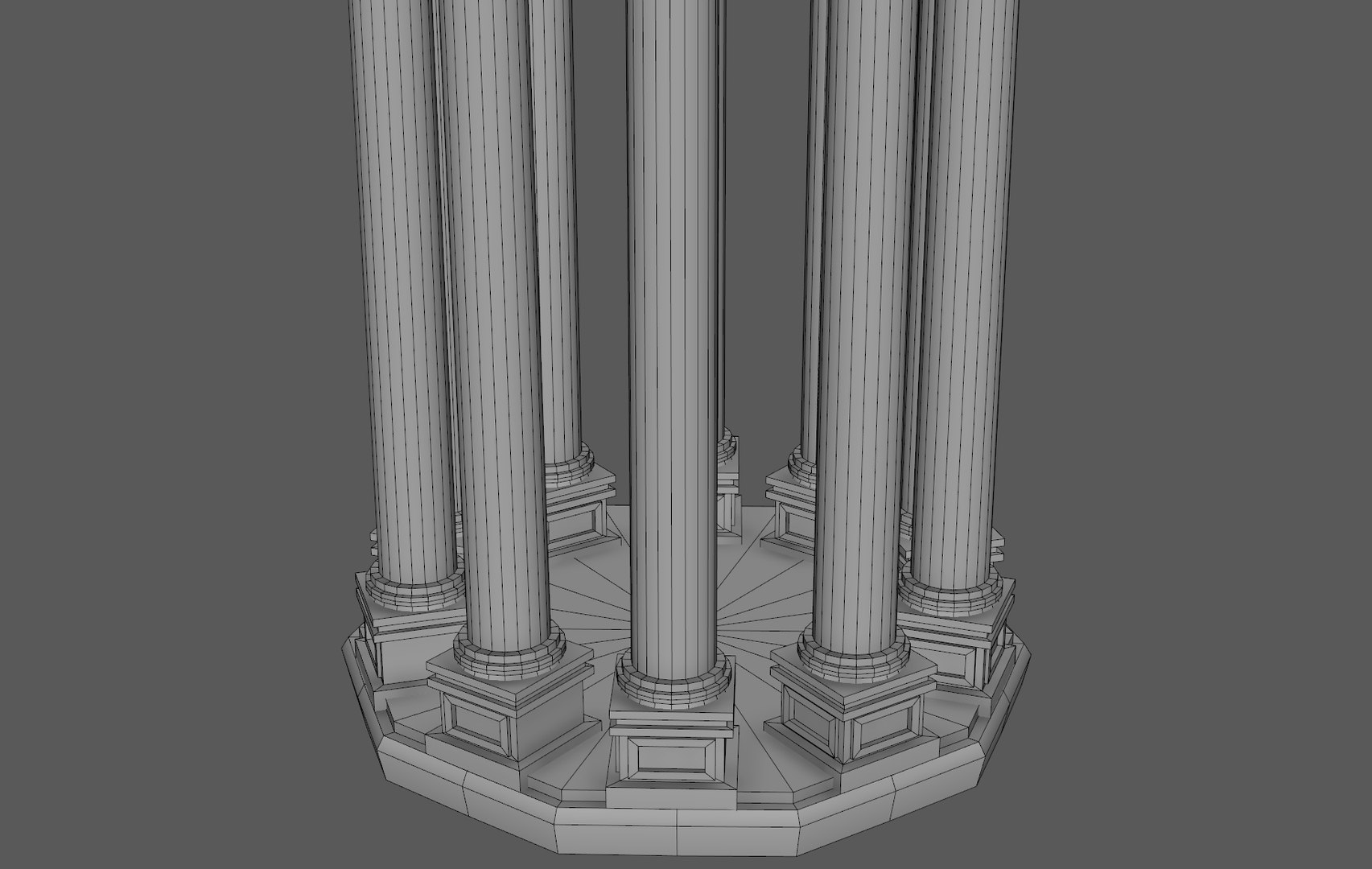 Free 3D Free Classic Mini Temple Model - TurboSquid 1888572