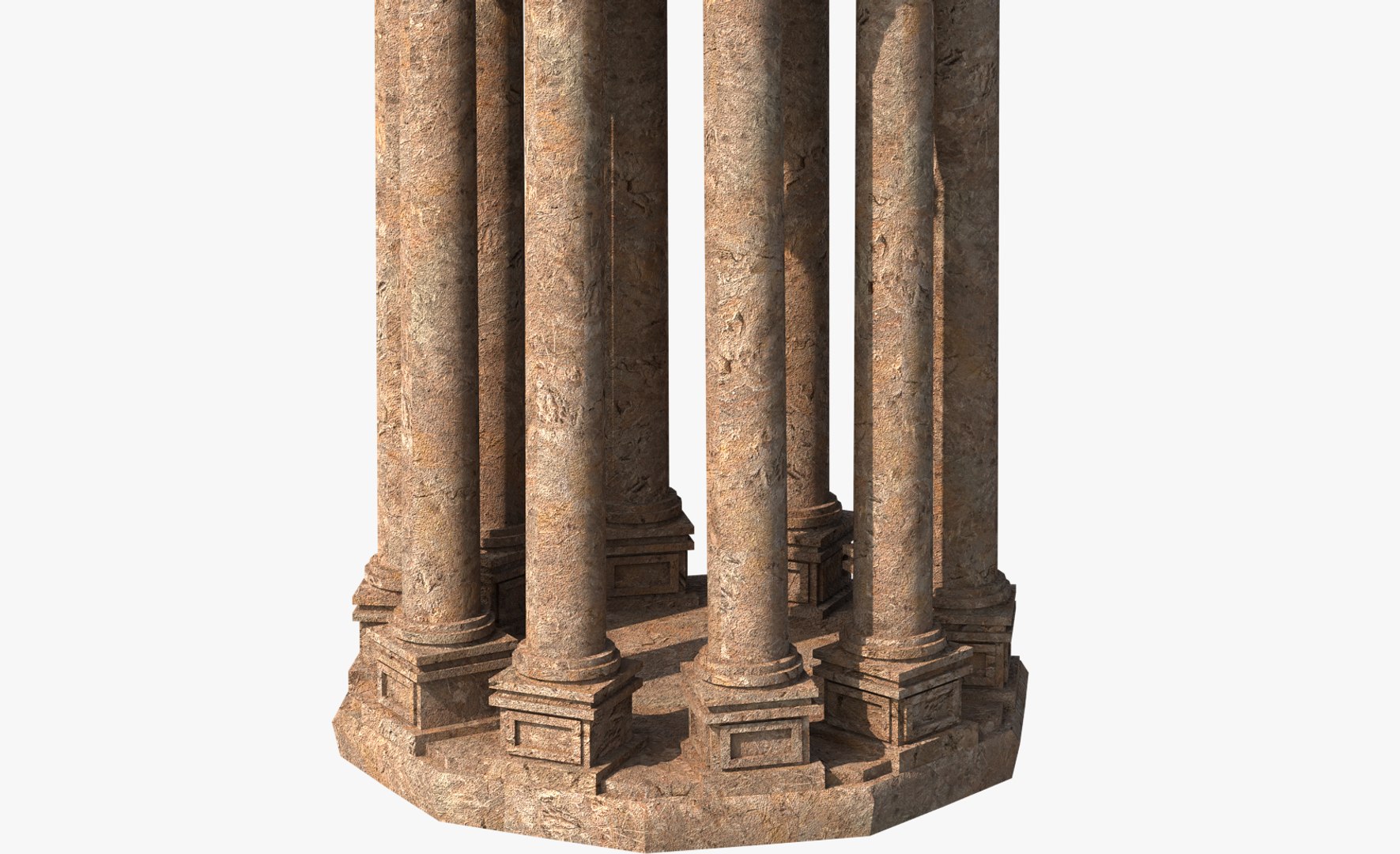 Free 3D Free Classic Mini Temple Model - TurboSquid 1888572