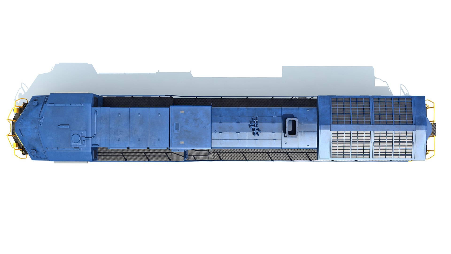 3D Locomotive Csx Canadian - TurboSquid 1556797