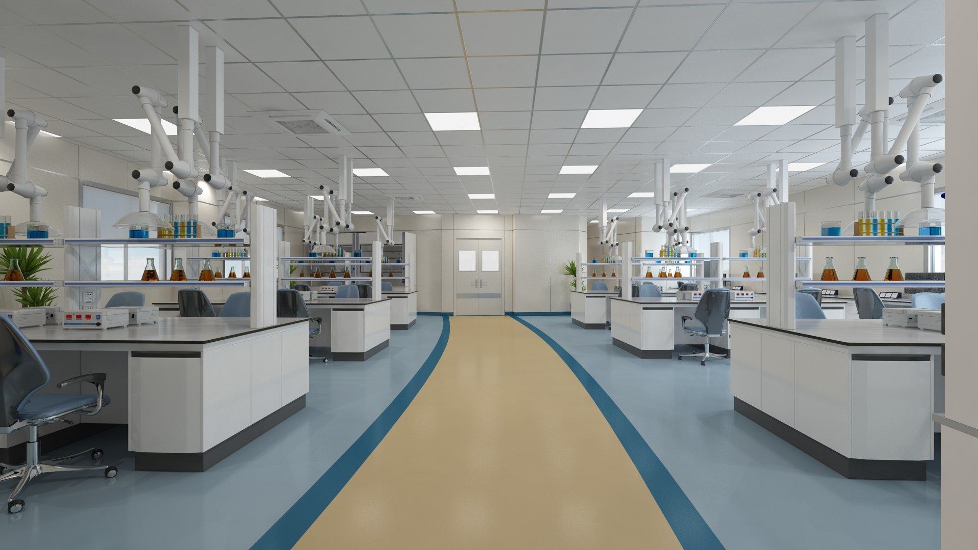 Laboratory Science Lab 3D Model - TurboSquid 1667595