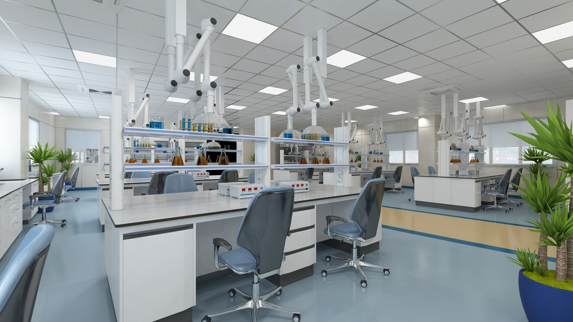 Laboratory Science Lab 3D Model - TurboSquid 1667595