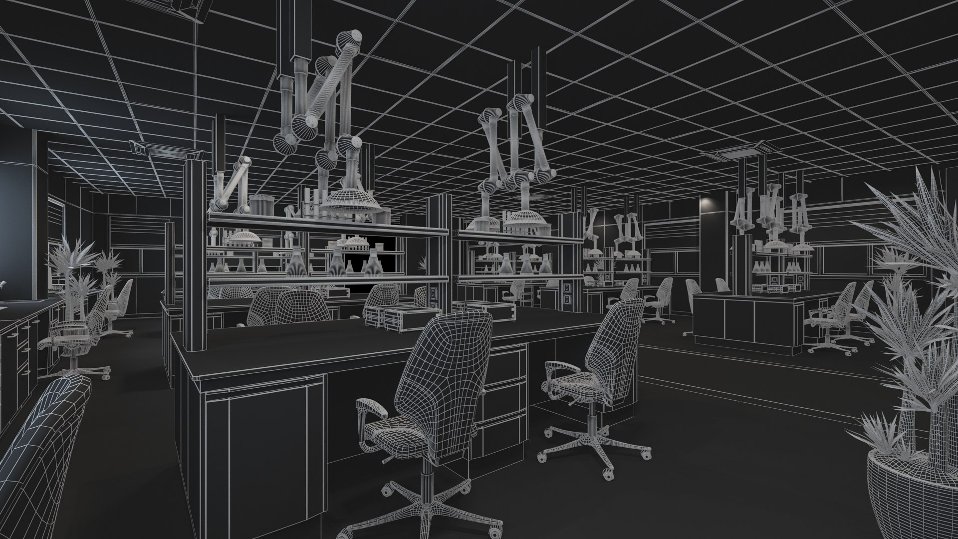 Laboratory Science Lab 3D Model - TurboSquid 1667595