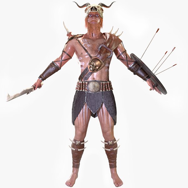 3D Barbarian Models | TurboSquid
